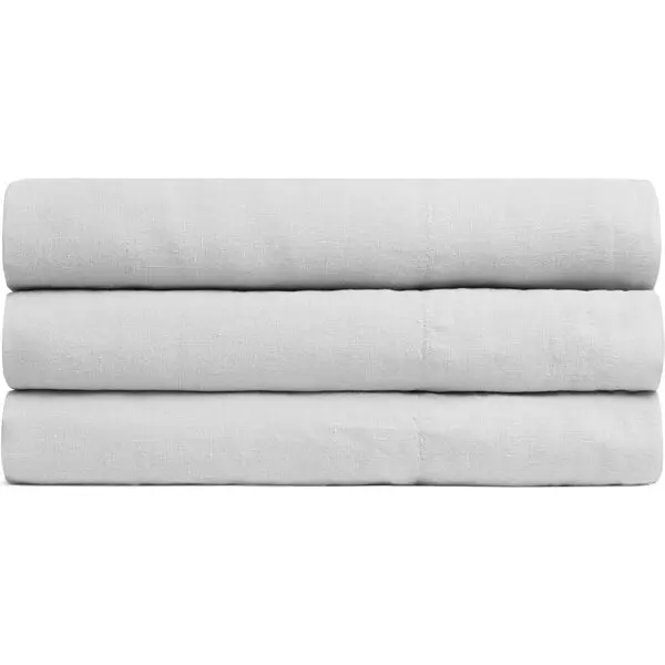 PARACHUTE Linen Flat Sheet - Fog