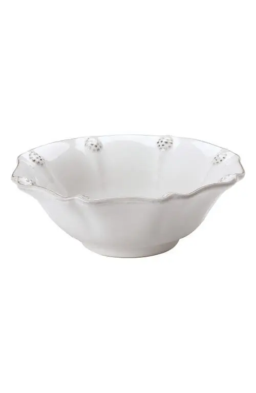 JULISKA Berry And Thread' Scalloped Bowl - Whitewash