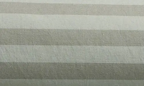 PARACHUTE Percale Fitted Sheet - Moss Stripe