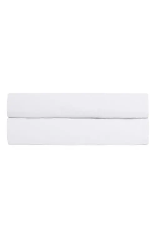 PARACHUTE Percale Fitted Sheet - White