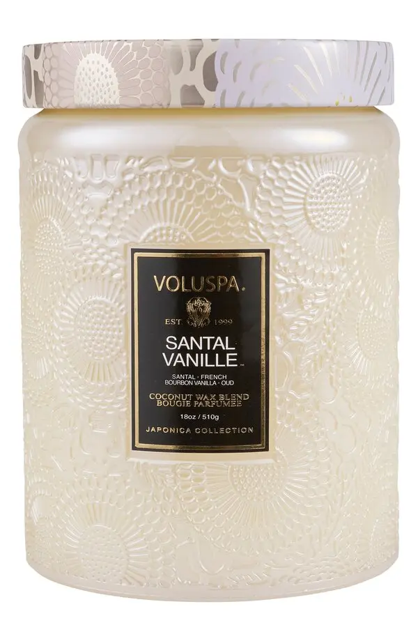 Voluspa Santal Vanille 3-wick Tin Candle - Santal Vanille Large Jar
