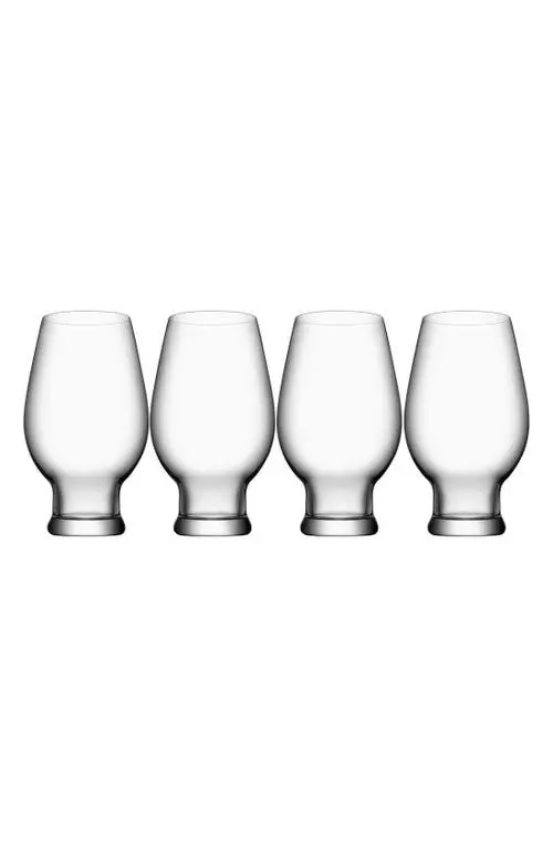 ORREFORS Ipa Beer' Glasses - Clear