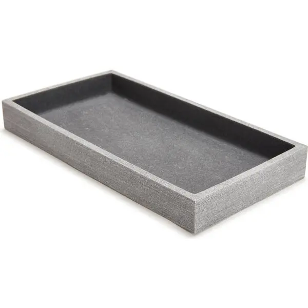 KASSATEX Faux Slate Vanity Tray - Grey