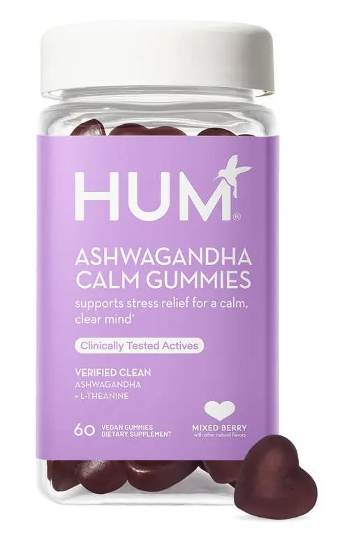 HUM Ashwagandha Calm Gummy Dietary Supplement - No Color
