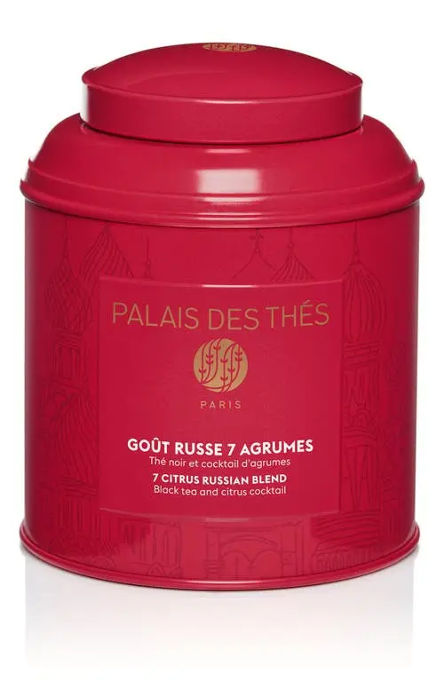 PALAIS DES THES N°7 Citrus Russian Blend Loose Leaf Black Tea - Pink