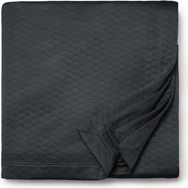 SFERRA Favo Coverlet - Charcoal