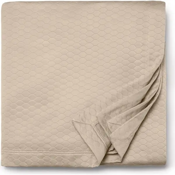 SFERRA Favo Coverlet - Latte