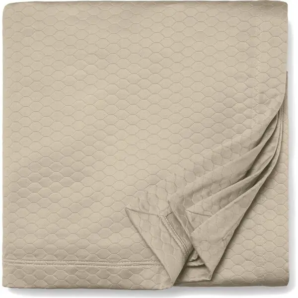 SFERRA Favo Coverlet - Oat