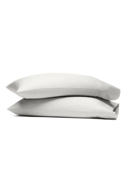 BOLL & BRANCH Set Of 2 Signature Hemmed Pillowcases - Mist