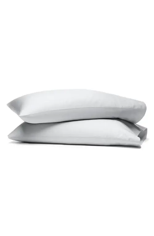 BOLL & BRANCH Set Of 2 Signature Hemmed Pillowcases - Sky