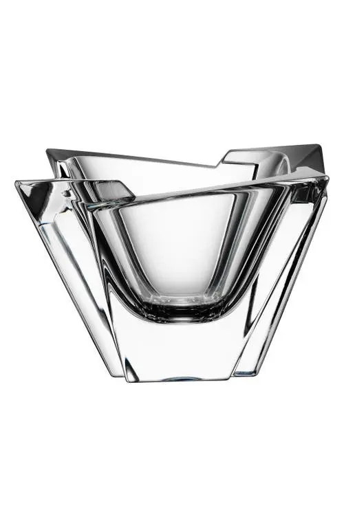 ORREFORS Glacial Lead Crystal Bowl