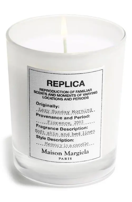 MAISON MARGIELA Replica Lazy Sunday Morning Candle - No Color