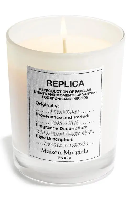 MAISON MARGIELA Replica Beach Vibes Scented Candle - No Color