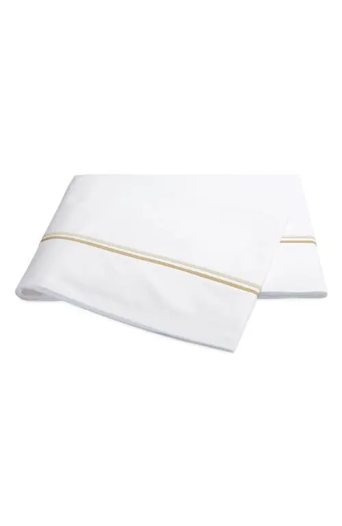 MATOUK Essex Flat Sheet - Hibiscus