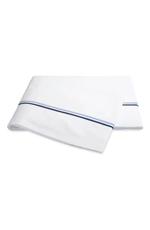 MATOUK Essex Flat Sheet - Navy