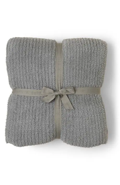 Barefoot Dreams Cozychic® Ribbed Bed Blanket - Eucalyptus
