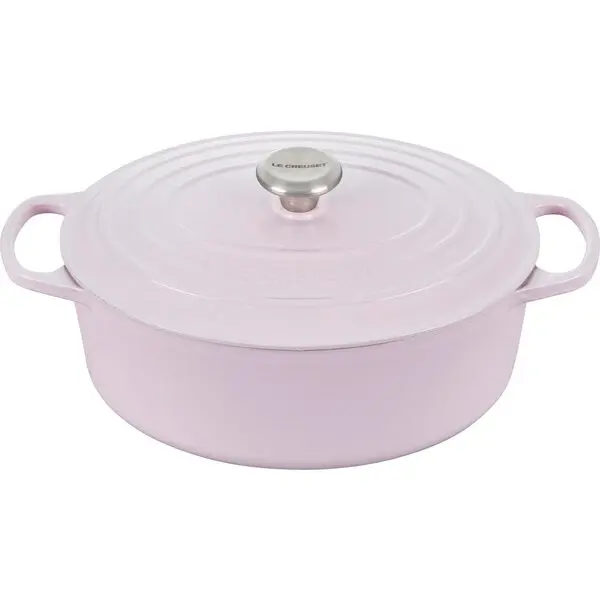 LE CREUSET Signature 7.25-quart Round Enamel Cast Iron Dutch Oven - Shallot