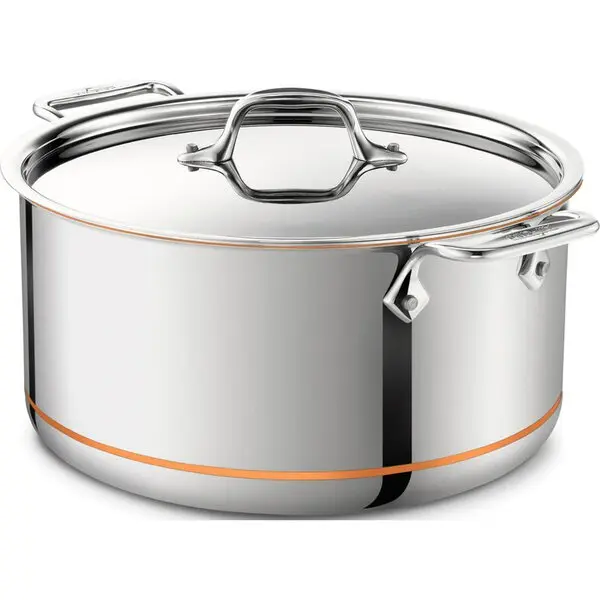 ALL-CLAD Copper Core 8-quart Stockpot With Lid - Stainless Steel
