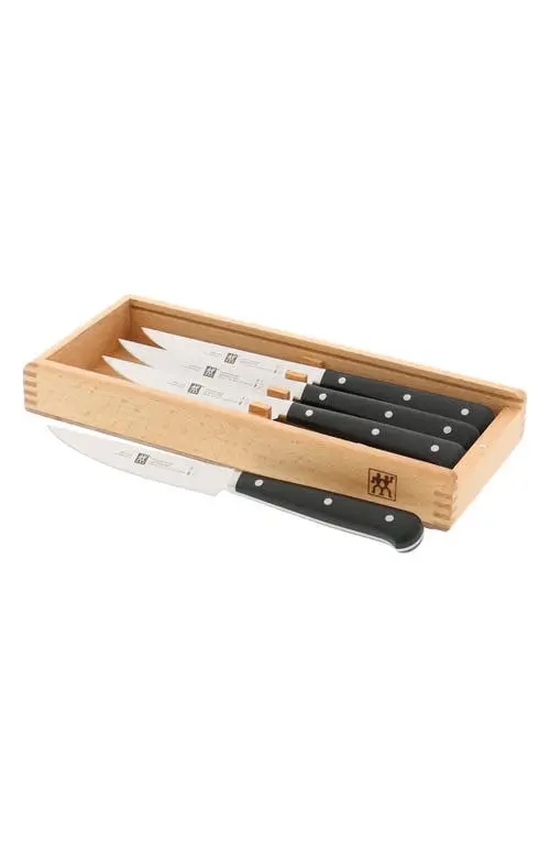 ZWILLING 4-piece Porterhouse Steak Knife Set
