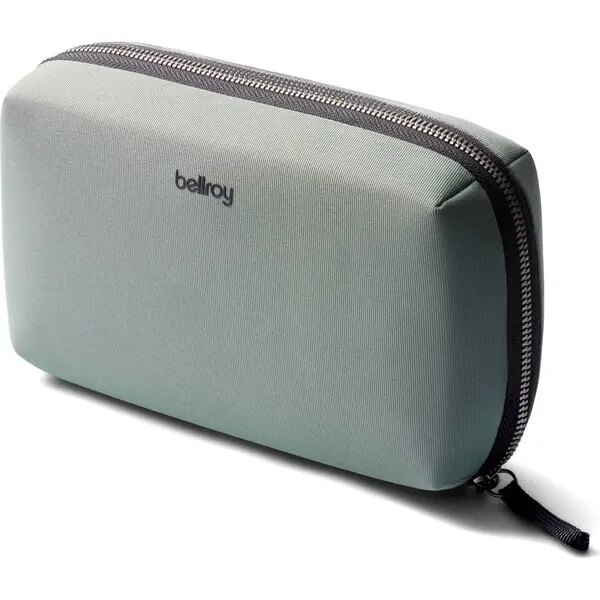 Bellroy Water Resistant Recycled Polyester & Recycled Nylon Tech Case - Eucalyptus