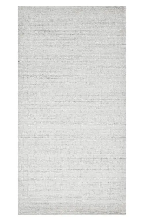 SOLO RUGS Peyton Handmade Wool Blend Area Rug - Alabaster