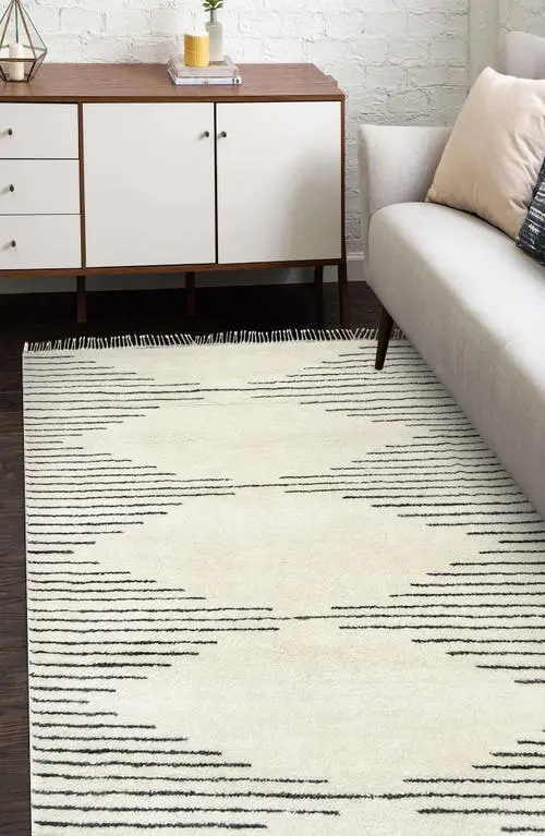 SOLO RUGS Bernie Wool Blend Area Rug