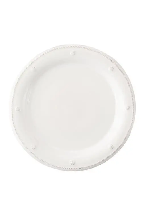 JULISKA Berry And Thread' Dinner Plate - Whitewash