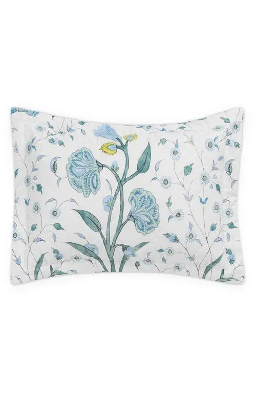 MATOUK Khilana Quilted Boudoir Sham - Blue