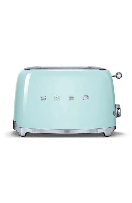 SMEG 50s Retro Style Two-slice Toaster - Pastel Green