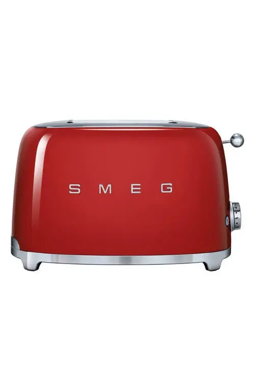 SMEG 50s Retro Style Two-slice Toaster - Red