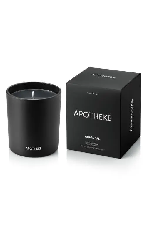APOTHEKE Classic Scented Candle - Charcoal