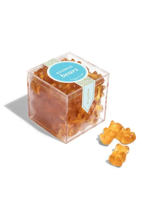 SUGARFINA Bourbon Bears Set Of 4 Candy Cubes