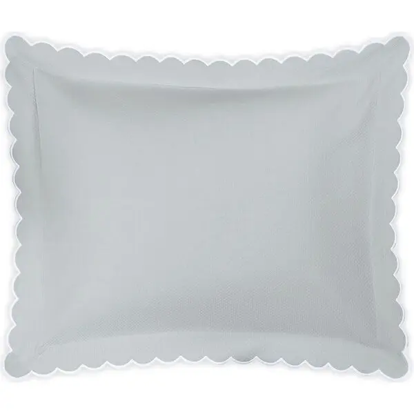 MATOUK Diamond Piqué Sham - Pool
