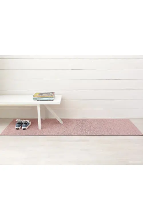 CHILEWICH Heathered Indoor/outdoor Runner - Blush