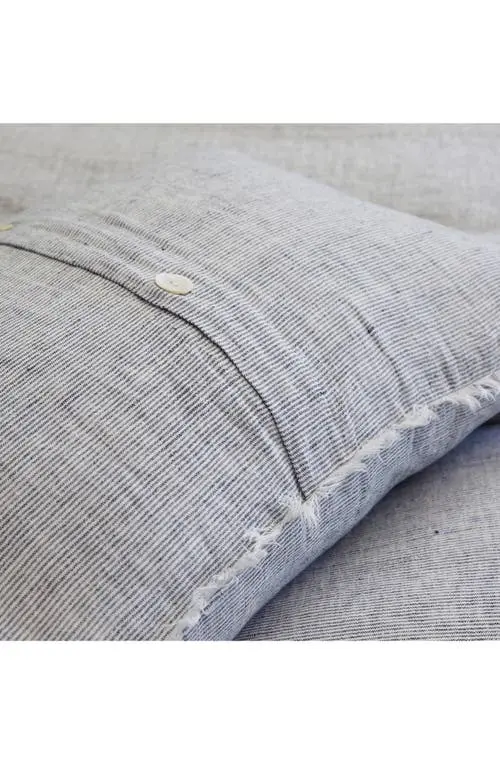 POM POM AT HOME Large Logan Accent Pillow - Navy