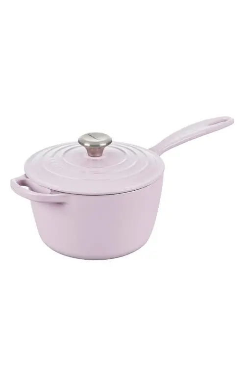 LE CREUSET Signature 1.75-quart Enameled Cast Iron Saucepan - Shallot