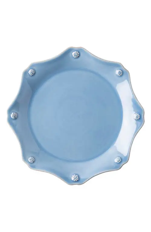 JULISKA Berry And Thread Scalloped Salad Plate - Chambray