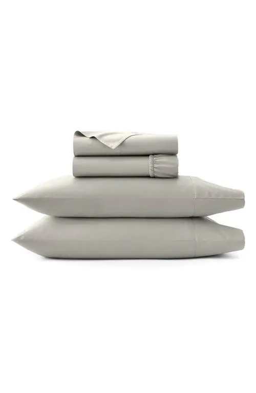 BOLL & BRANCH Signature Hemmed Sheet Set - Pewter