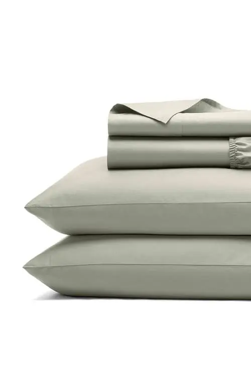 BOLL & BRANCH Signature Hemmed Sheet Set - Sageleaf