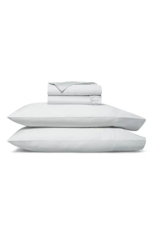 BOLL & BRANCH Signature Hemmed Sheet Set - Sky