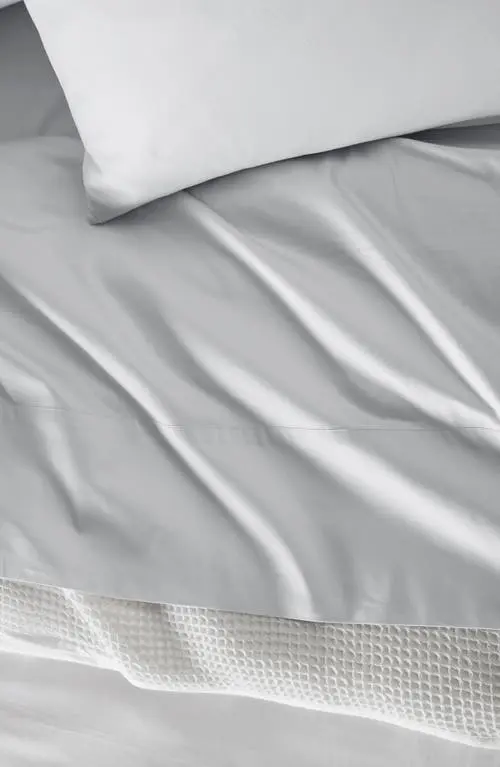 BOLL & BRANCH Signature Hemmed Sheet Set - Sky