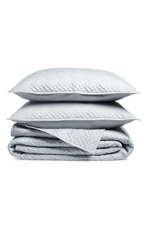 BOLL & BRANCH Heritage Organic Cotton Quilt & Sham Set - Shore