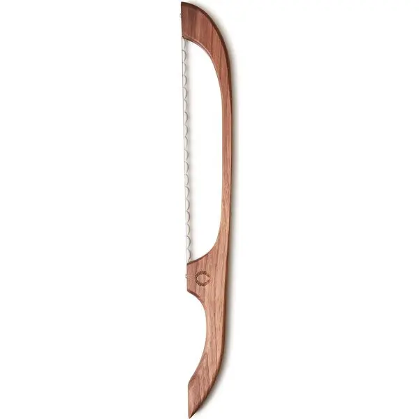 FARMHOUSE POTTERY Pantry Wooden Bread Bow - Walnut