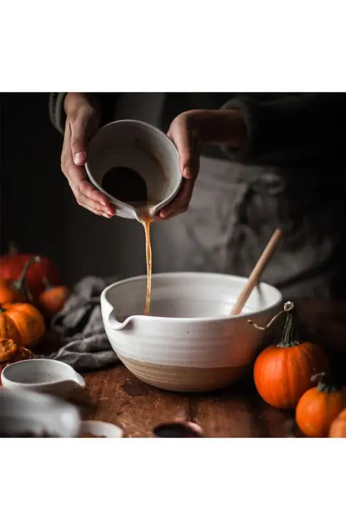 FARMHOUSE POTTERY Large Stoneware Pantry Bowl
