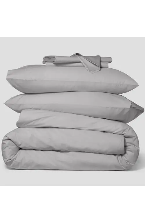 CASPER 300 Thread Count Organic Cotton Percale Sheet Set - One-color