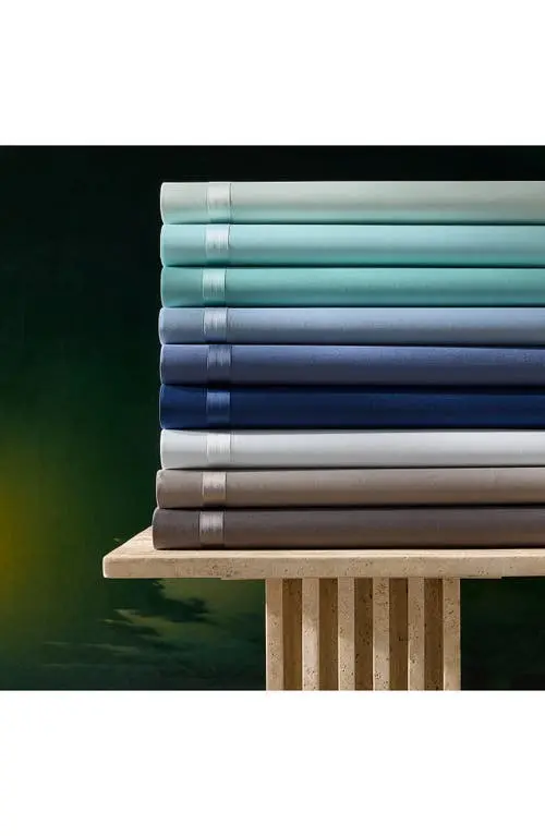 MATOUK Nocturne 600 Thread Count Fitted Sheet - Bone