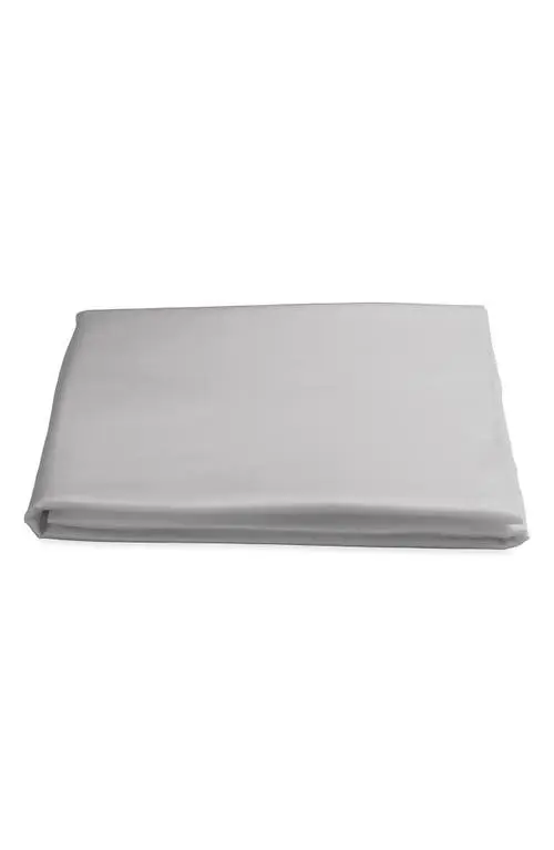 MATOUK Nocturne 600 Thread Count Fitted Sheet - Silver