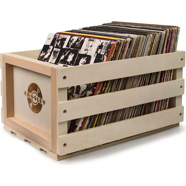 CROSLEY Record Storage Crate - Natural