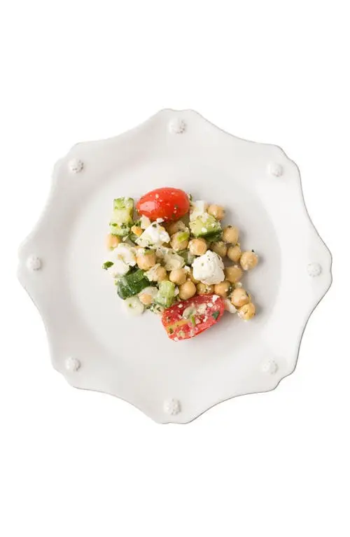 JULISKA Berry And Thread' Scalloped Salad Plate - Whitewash