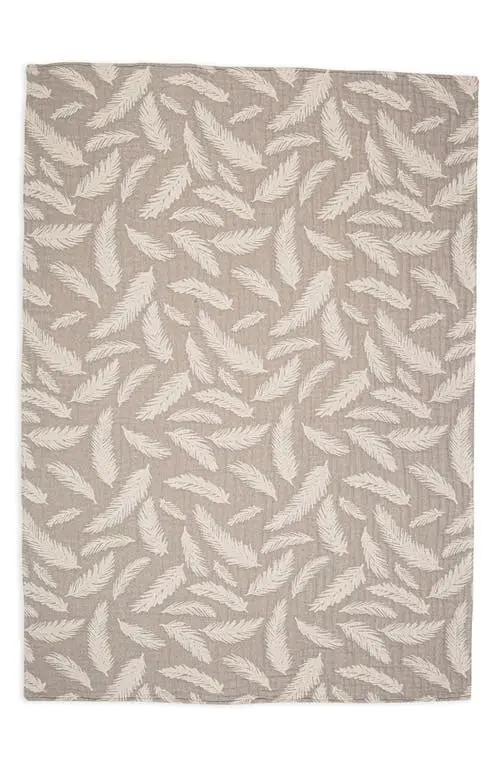 CRANE BABY Jacquard Cotton Blanket - Grey
